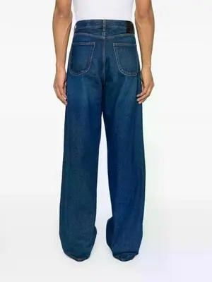 Off-White Five-pocket Jeans With Back Patch