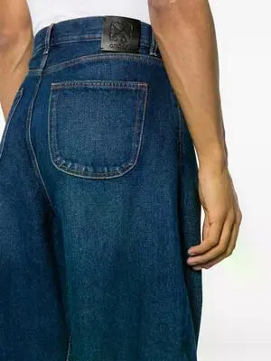 Off-White Five-pocket Jeans With Back Patch