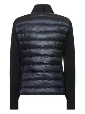 Moncler Knitted-sleeve Padded Jacket