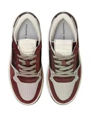 Philippe Model Suede-panelled Sneakers