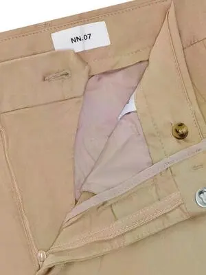 Nn07 Belt-loops Trousers - Neutrals