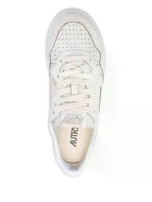 AUTRY Medalist Perforated Leather Sneakers