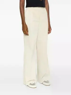 P.a.r.o.s.h Corduroy Straight-leg Trousers - Neutrals