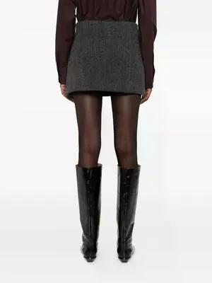 P.a.r.o.s.h Herringbone Mini Skirt