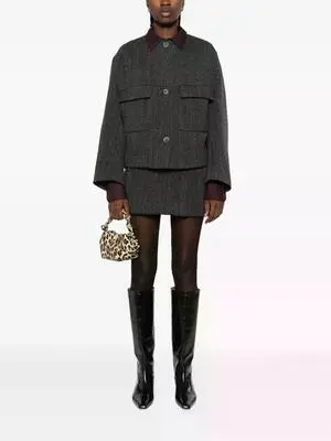 P.a.r.o.s.h Button-fastening Patch-pocket Jacket