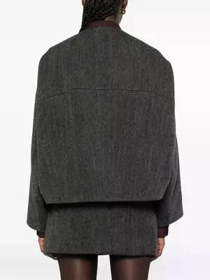 P.a.r.o.s.h Button-fastening Patch-pocket Jacket