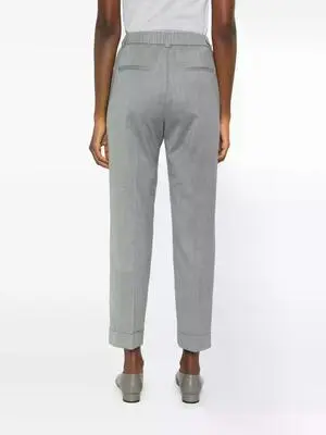 Peserico Cuffed Straight Trousers