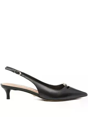 Guess 45mm Leather Slingback Pumps