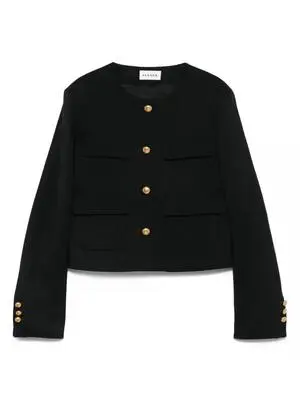 P.a.r.o.s.h Buttoned Jacket - Black