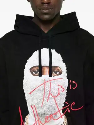 IH NOM UH NIT Graphic-print Cotton Hoodie