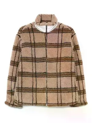 RANRA Checked Teddy Jacket