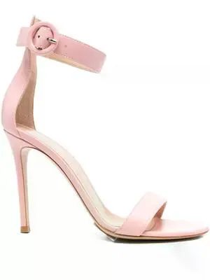 GIANVITO ROSSI 100mm Ankle-strap Sandals
