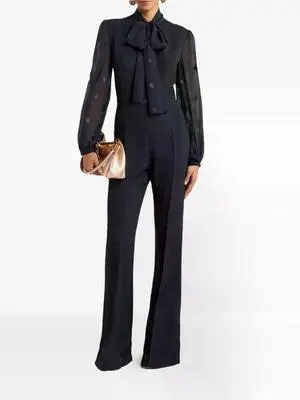 Etro Jacquard Bow Jumpsuit