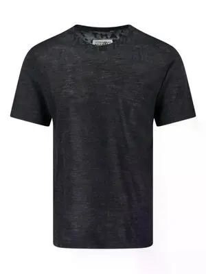 MAISON MARGIELA Letter-print T-shirt - Black