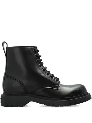 Givenchy Lace-up Leather Boots