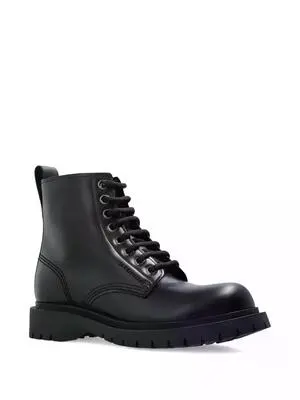 Givenchy Lace-up Leather Boots
