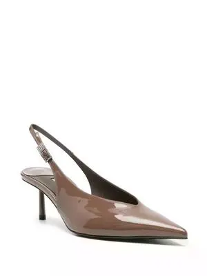 LE SILLA 75mm Clivage Pointed-toe Pumps