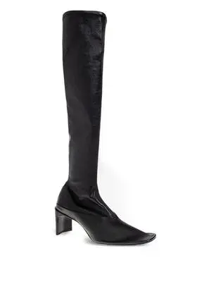 JIL SANDER 70mm Square-toe Knee-high Boots