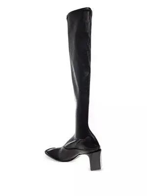 JIL SANDER 70mm Square-toe Knee-high Boots