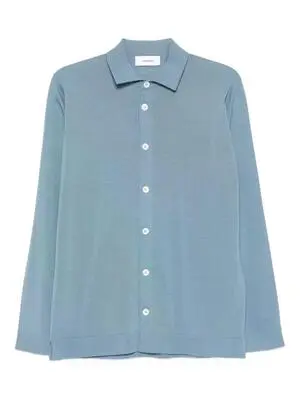 LARDINI Long-sleeve Button-up Shirt