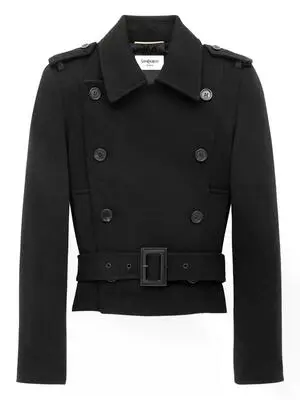 Saint Laurent Officer's Double-breasted Jacket