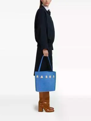Marni Museo Logo-patch Tote