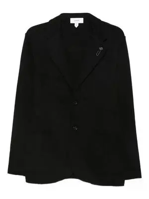 LARDINI Patch-pockets Wool Blazer
