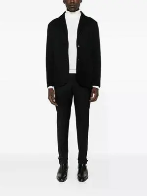 LARDINI Patch-pockets Wool Blazer