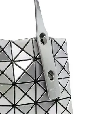 Issey Miyake Prism Geometric Tote - Silver