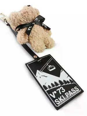 V°73 Teddy-bear Ski-pass Keyring