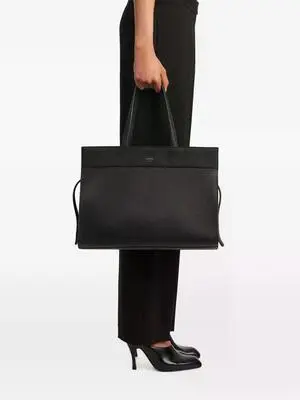 Khaite Double-handle Shoulder Bag - Black
