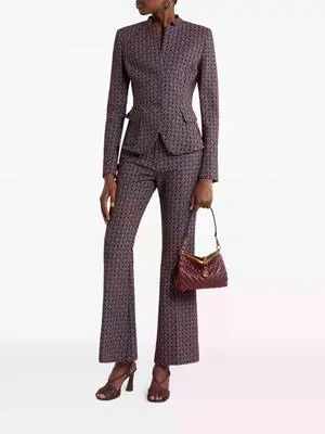 Etro Jacquard Single-breasted Blazer