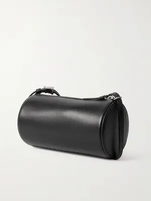 Proenza Schouler Silo Textured-leather Shoulder Bag - Black