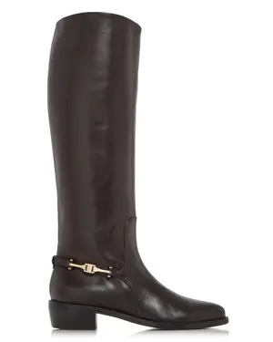 FERRAGAMO Buckle Tall Boots