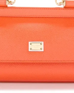 Dolce & Gabbana My Sicily Top Handle Bag - Orange