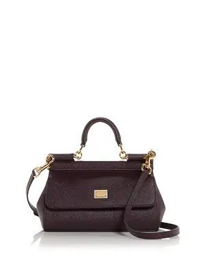 Dolce & Gabbana My Sicily Top Handle Bag - Wine
