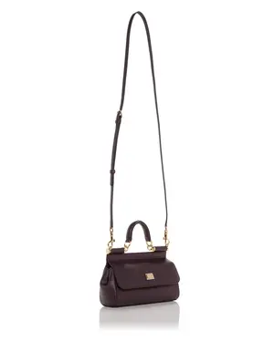 Dolce & Gabbana My Sicily Top Handle Bag - Wine