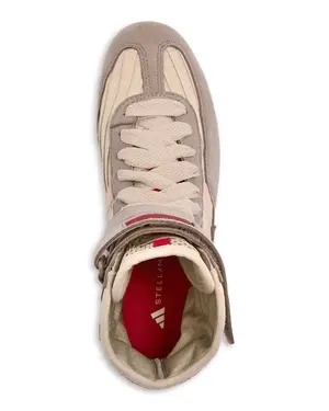 Stella McCartney X Adidas Rasant High-top Sneakers - Brown