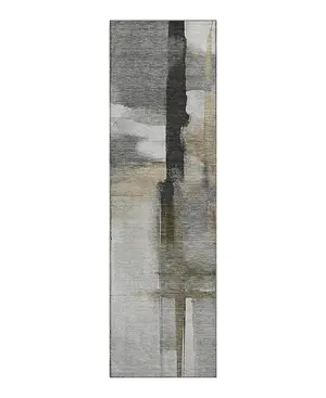 DALYN RUG COMPANY Dalyn Ravenna Washable Rn9 Runner Area Rug, 2'3 X 7'6 Gray