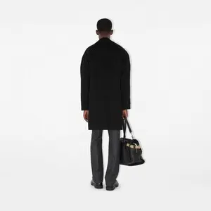 Burberry Mid-length Cashmere Car Coat - Black