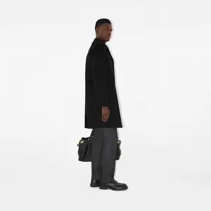 Burberry Mid-length Cashmere Car Coat - Black