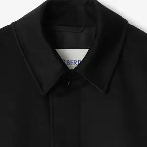 Burberry Mid-length Cashmere Car Coat - Black
