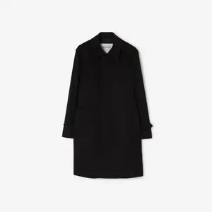 Burberry Mid-length Cashmere Car Coat - Black