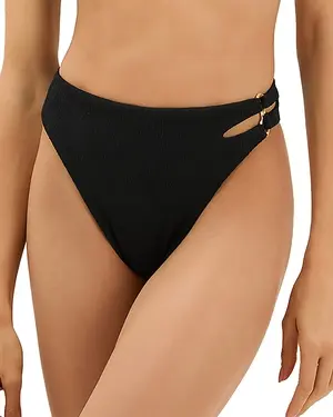 VIX PAULA HERMANNY Solaro Bikini Bottom - Black