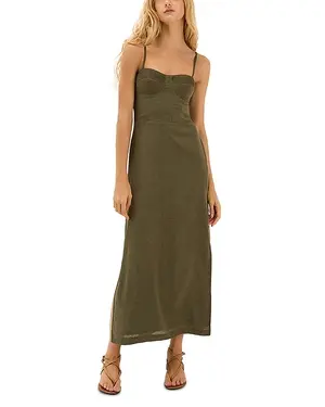 VIX PAULA HERMANNY Mallorca Maxi Dress - Green