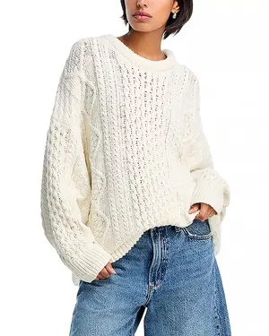 Denimist Drop Shoulder Sweaters For Women