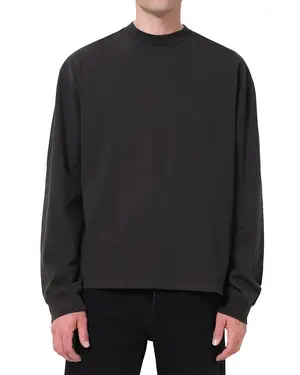 AGOLDE Long Sleeve Drop Shoulder Tee