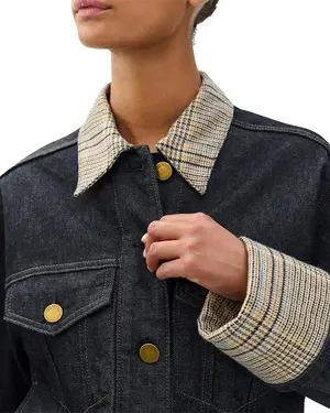 Rag & Bone Harriet Denim Trucker Jacket - Twrco