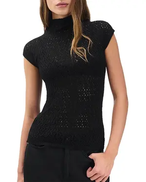 Rag & Bone Tana Wool Mock Neck Sweater