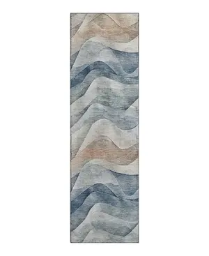 DALYN RUG COMPANY Dalyn Pacifica Pa3 Runner Area Rug, 2'3 X 7'6 Blue